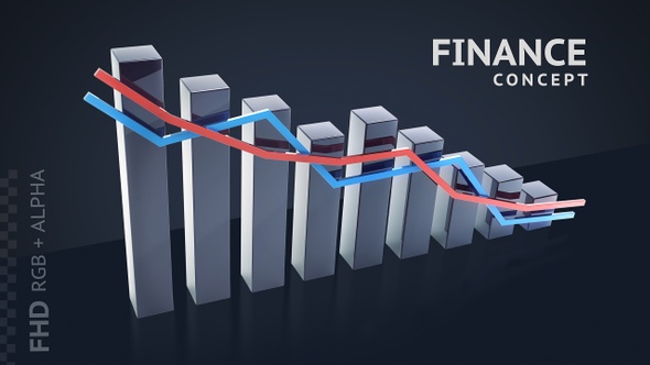 Falling Chart, Motion Graphics | VideoHive