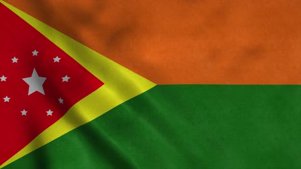 Rincon Flag City of Puerto Rico Waving in Wind, Motion Graphics | VideoHive