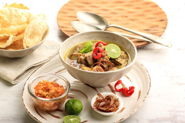 Soto Sapi or Soto Daging, is an Indonesian Special Soup. This Dish Made ...