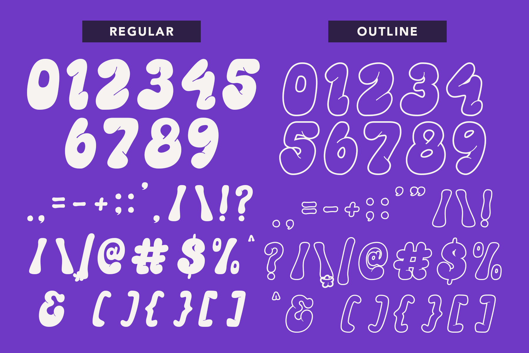 Hyper Blob - Bubble Font, Fonts | GraphicRiver