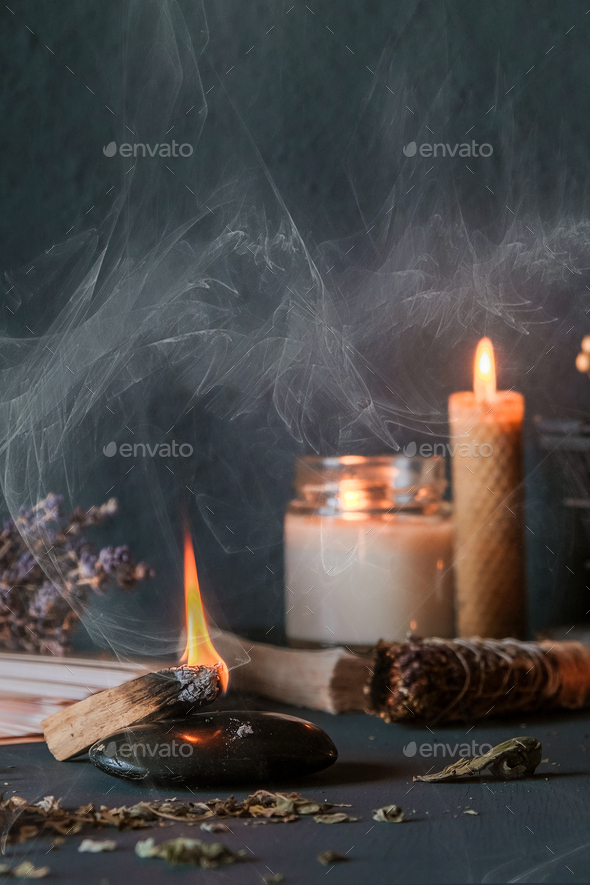 Tarot, astrology,Esoteric, Occult mystical ritual scene of sorcery ...