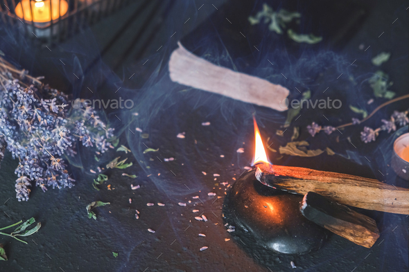 Tarot, astrology,Esoteric, Occult mystical ritual scene of sorcery ...