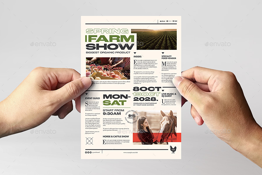 Modern Event Flyer Template, Print Templates | GraphicRiver