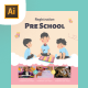 Pre-School Registration, Print Templates | GraphicRiver