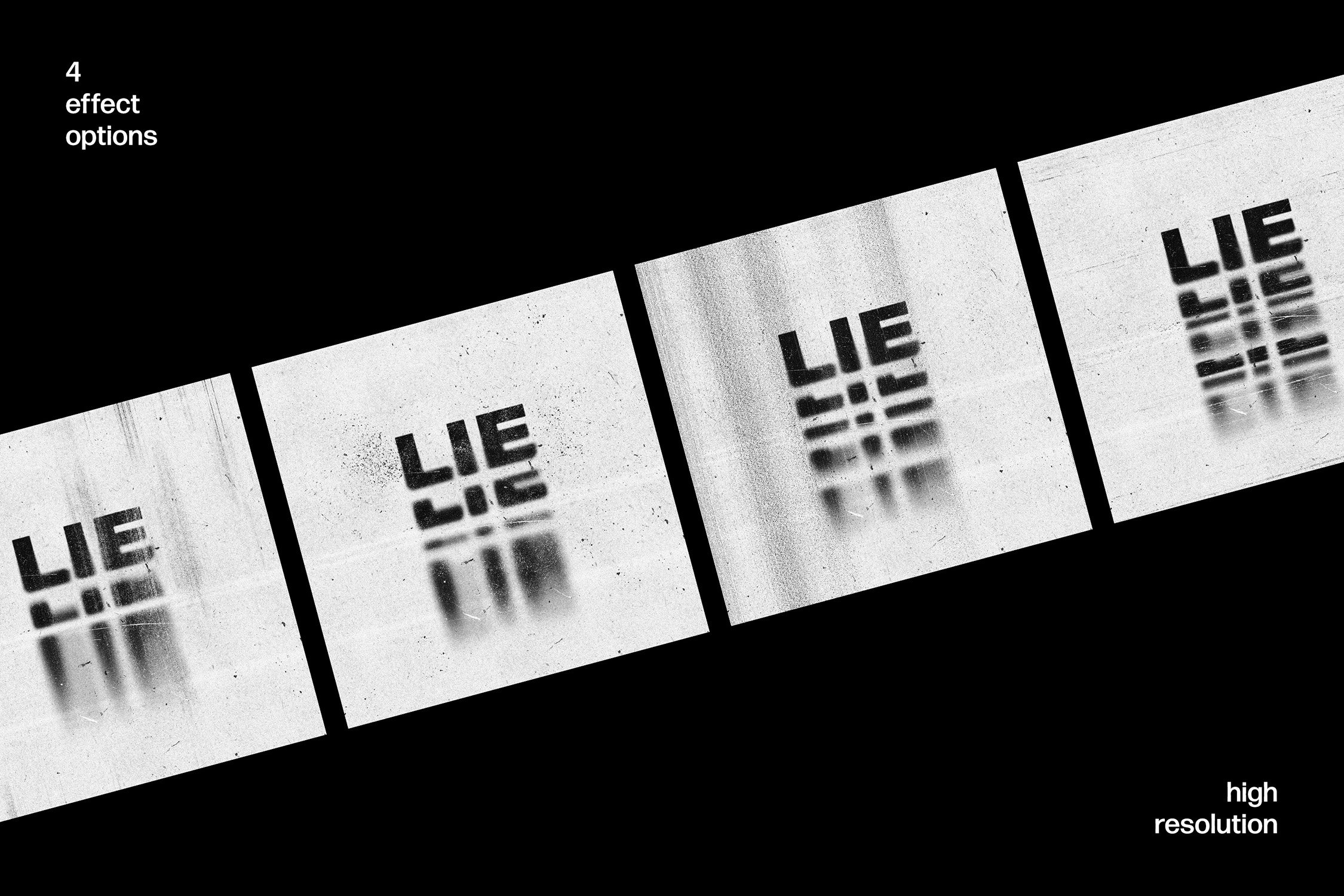 Printed Mess Text & Logo Effects, Add-ons | GraphicRiver