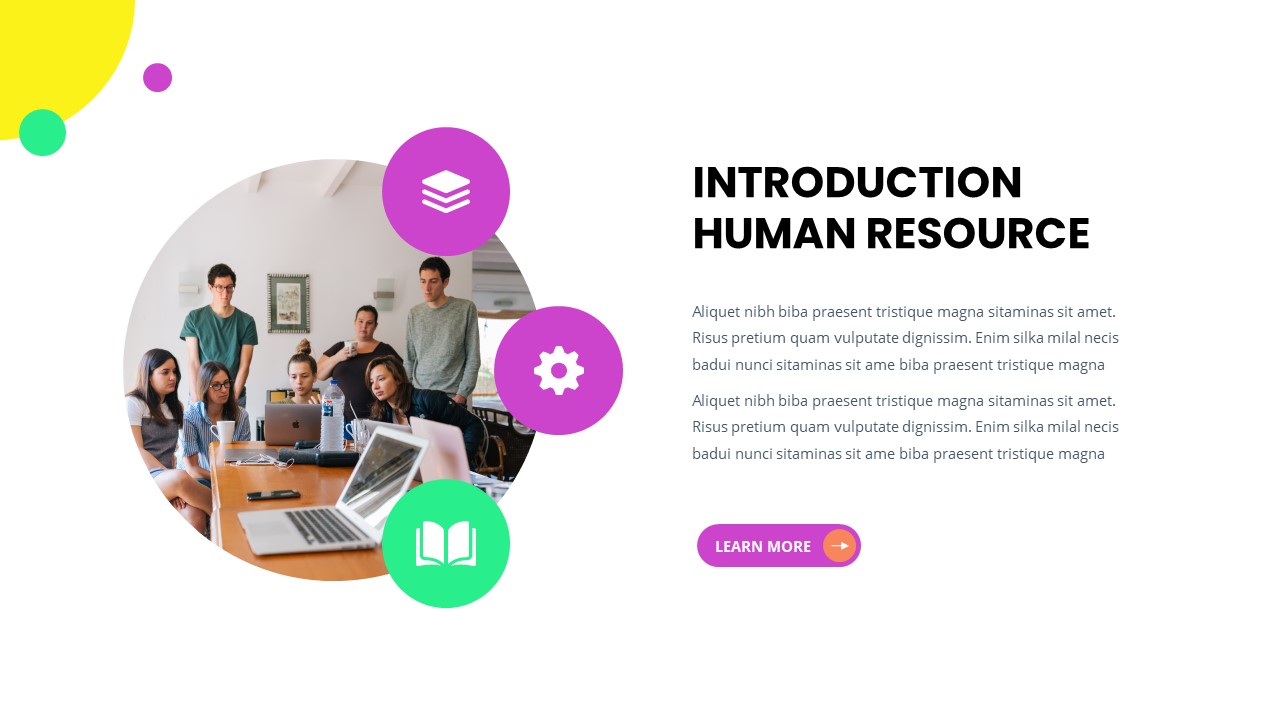 Human Resource PowerPoint Template, Presentation Templates | GraphicRiver