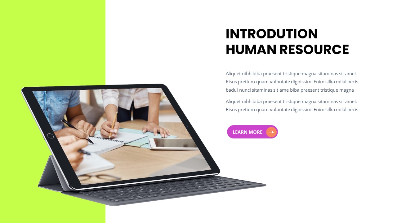 Human Resource PowerPoint Template, Presentation Templates | GraphicRiver