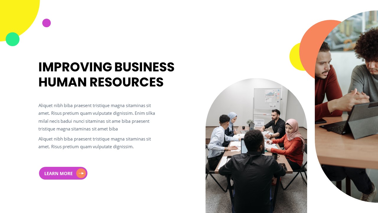 Human Resource PowerPoint Template, Presentation Templates | GraphicRiver