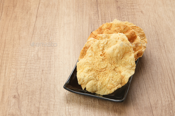 Emping, Indonesian traditional snack Stock Photo by tyasindayanti ...