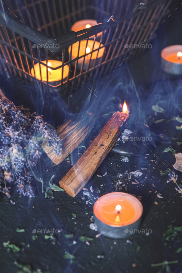 Tarot, astrology,Esoteric, Occult mystical ritual scene of sorcery ...