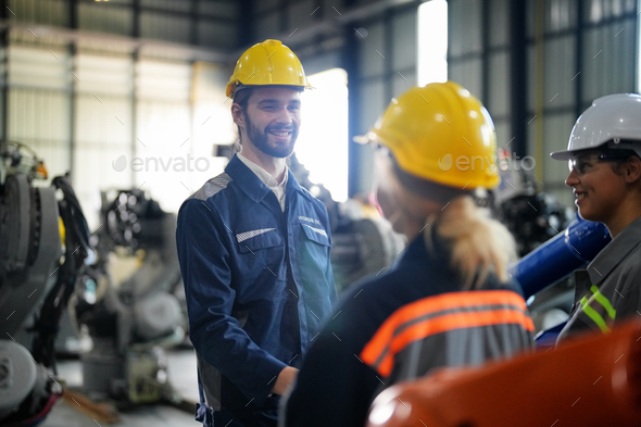 High Tech Robotic Arm with an Artificial Intelligence Computer ...