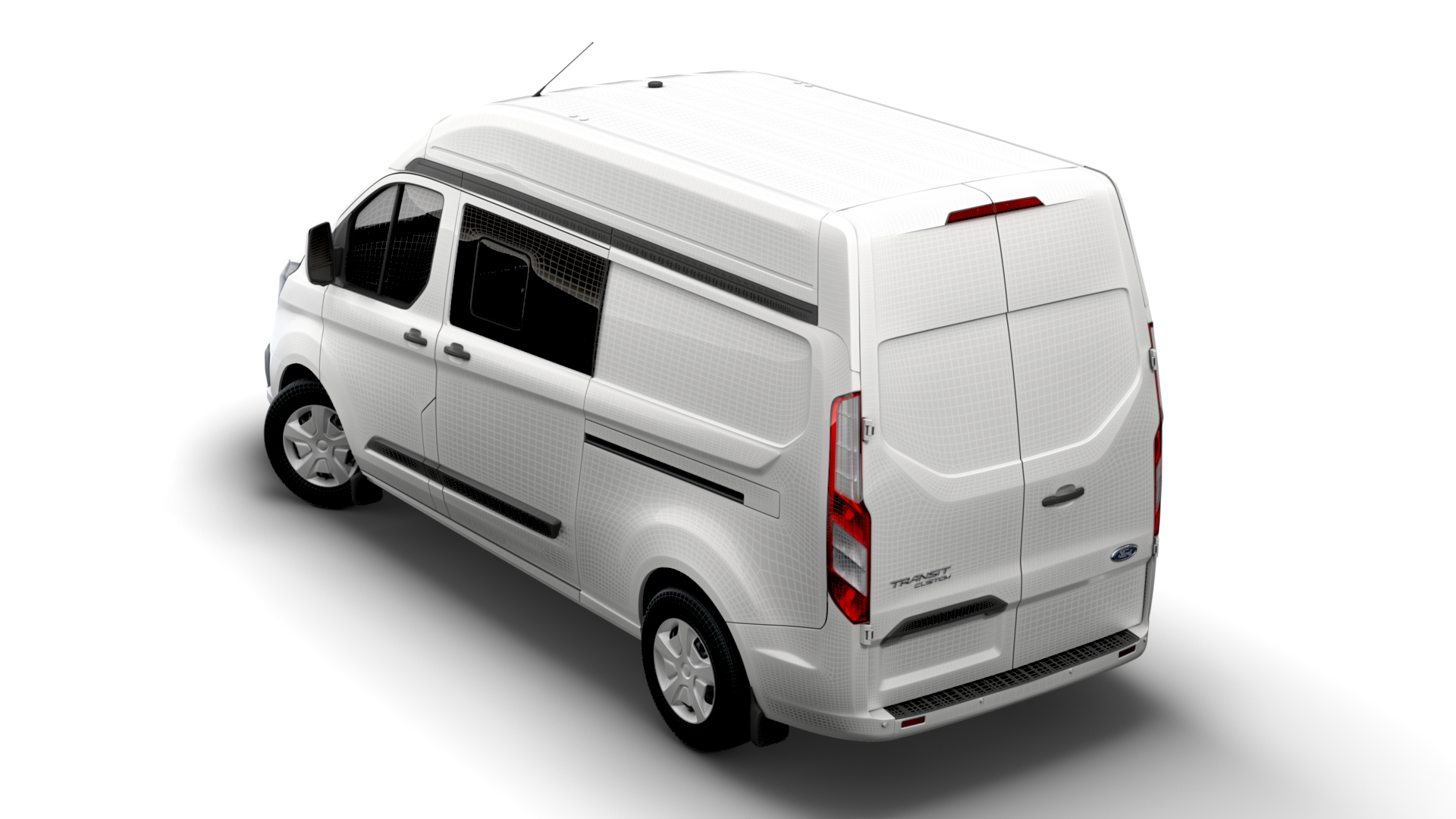 Ford Transit Custom L2H2 DCIV 2018 by creator_3d | 3DOcean