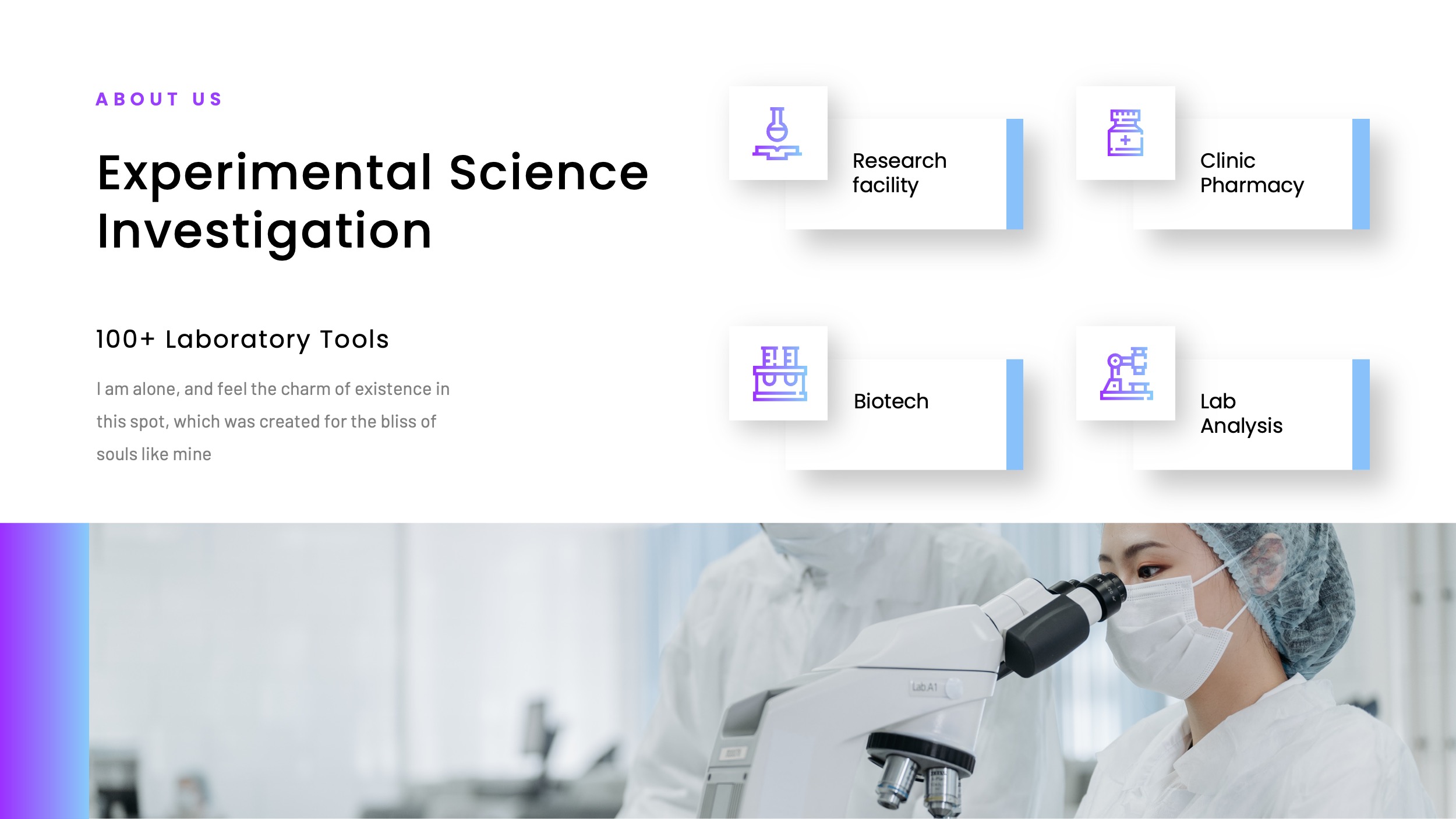 Enzilabs - Laboratory & Science Research, Presentation Templates ...