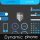 Dynamic Phone Infographic, Vectors | GraphicRiver
