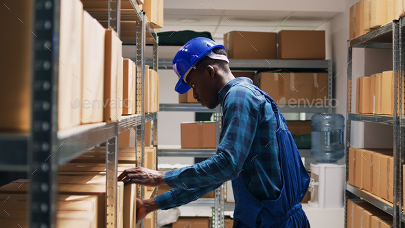 Team of diverse people scanning barcodes of products Stock Photo by DC ...