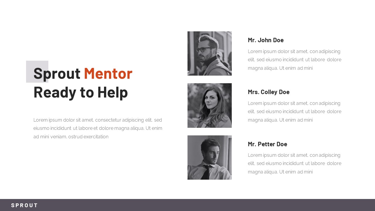 Sprout - Business Powerpoint Presentation Template, Presentation Templates