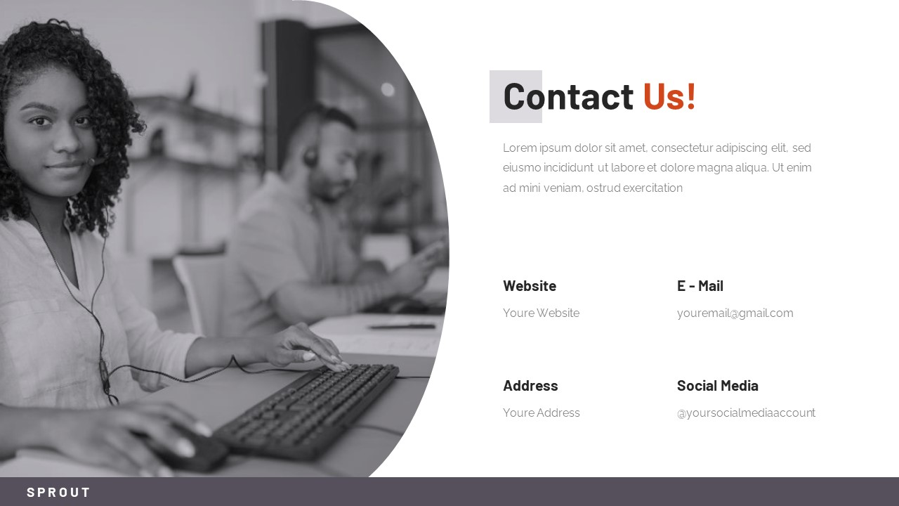 Sprout - Business Powerpoint Presentation Template, Presentation Templates