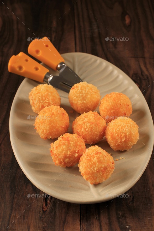 Arancini/Rice Ball/Round Nugget Coated with Bread Crumb Stock Photo by ...