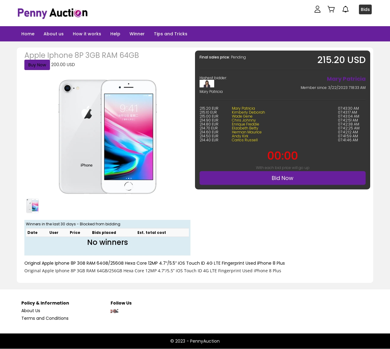 Online Auction Bidding Website in ASP.NET by amtechnology | CodeCanyon