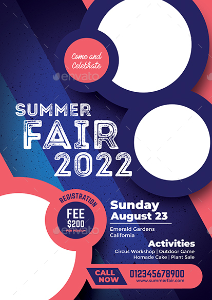 Summer Fair, Print Templates | GraphicRiver