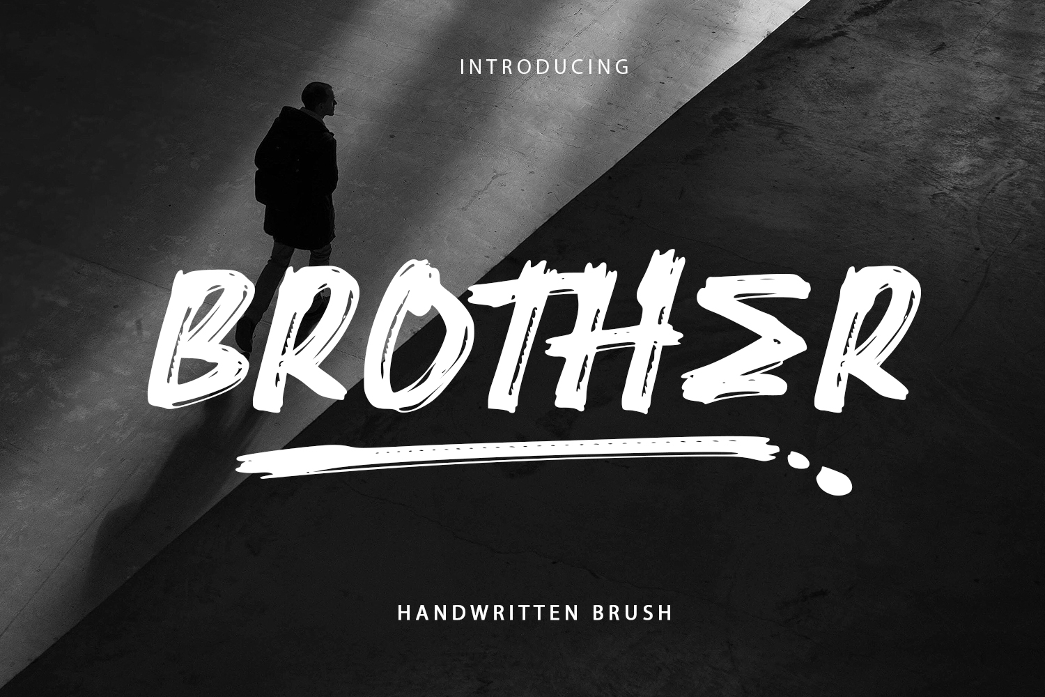 Brother - Brush Font, Fonts | GraphicRiver