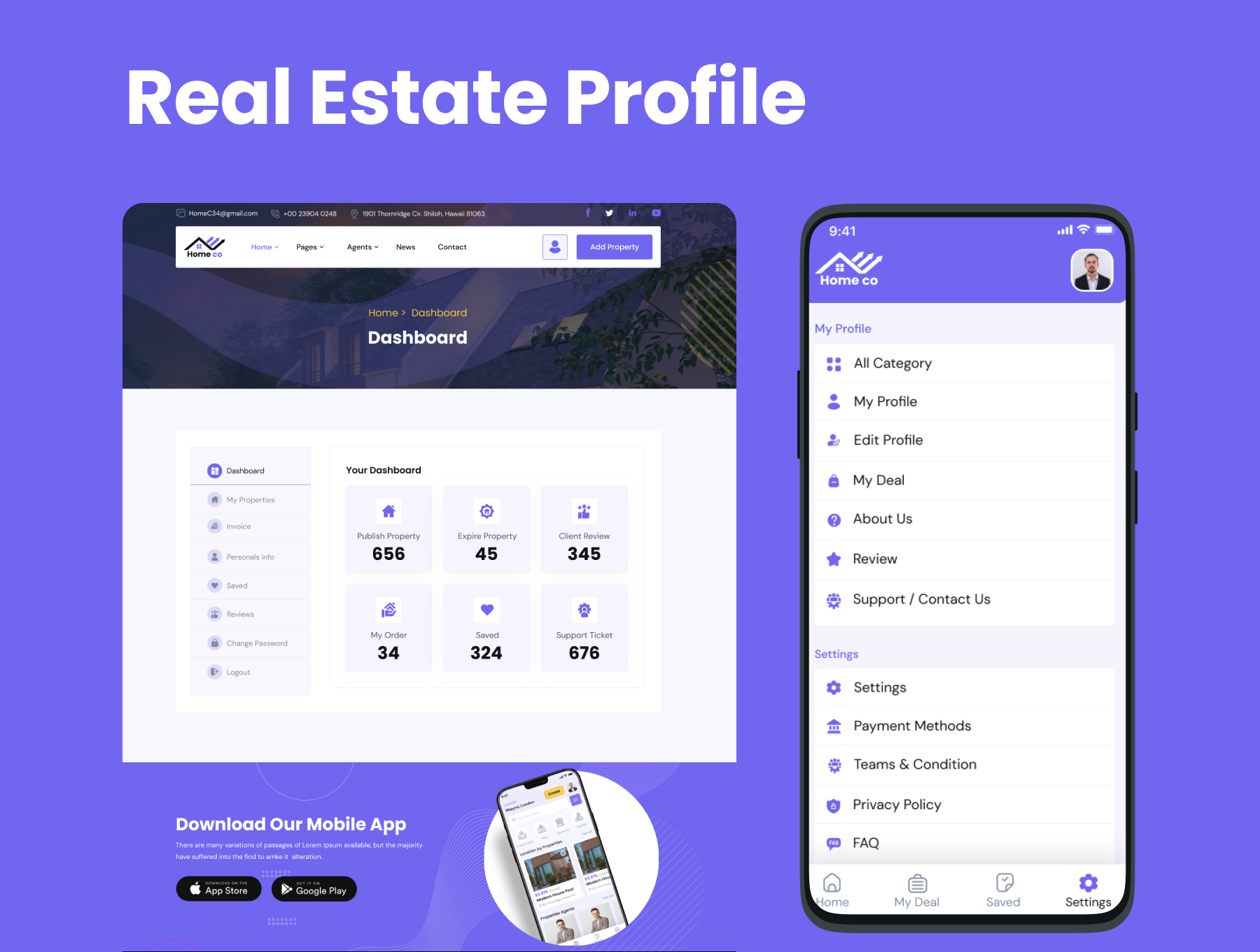 Homeco - Real Estate Figma UI Template Kit by QuomodoTheme | ThemeForest