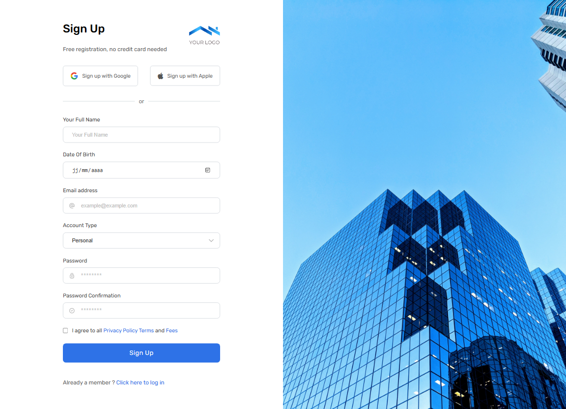 Modern Multipurpose Forms - Responsive Login, Register, and Contact ...