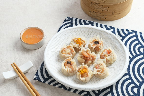 Mini Dim Sum chinese dumplings Stock Photo by tyasindayanti | PhotoDune