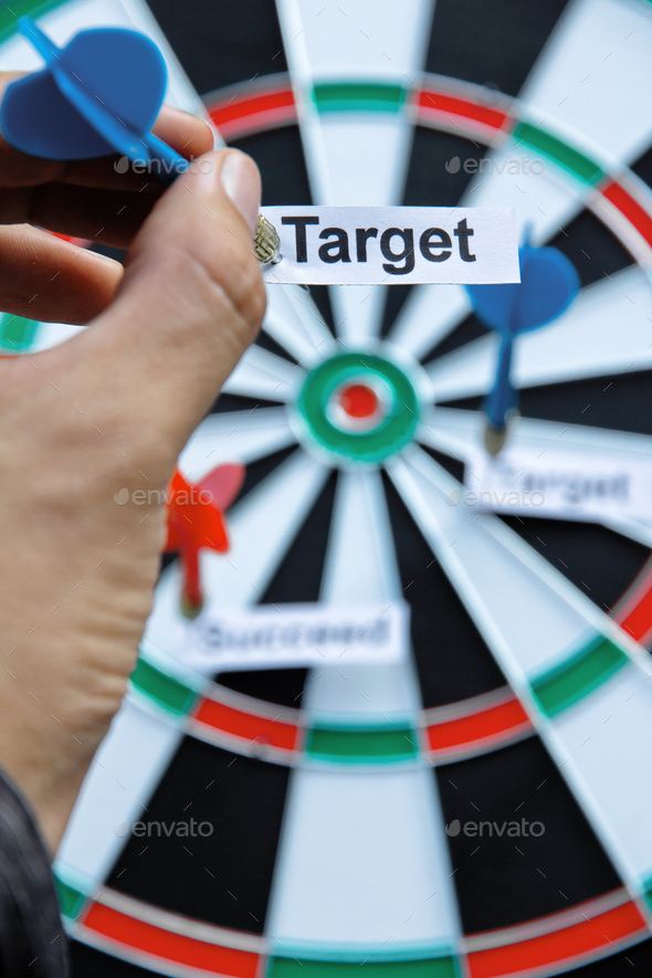 Concept image of target Stock Photo by osbmxhouse | PhotoDune