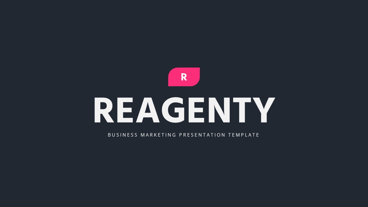 Reagenty - Business Marketing Powerpoint Template, Presentation Templates