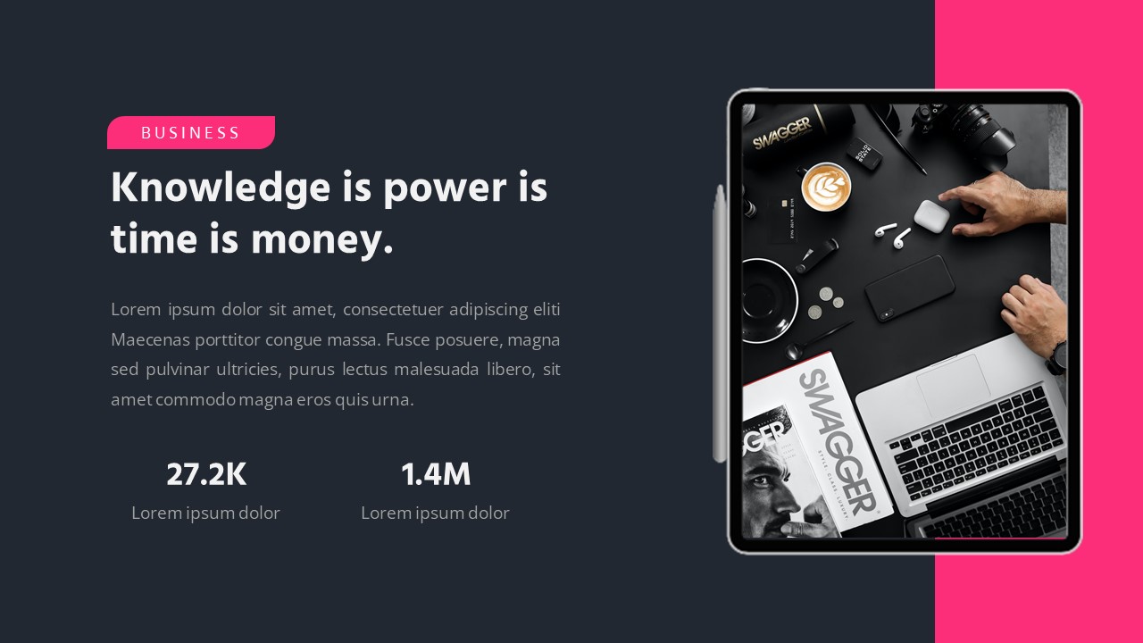 Reagenty - Business Marketing Powerpoint Template, Presentation Templates