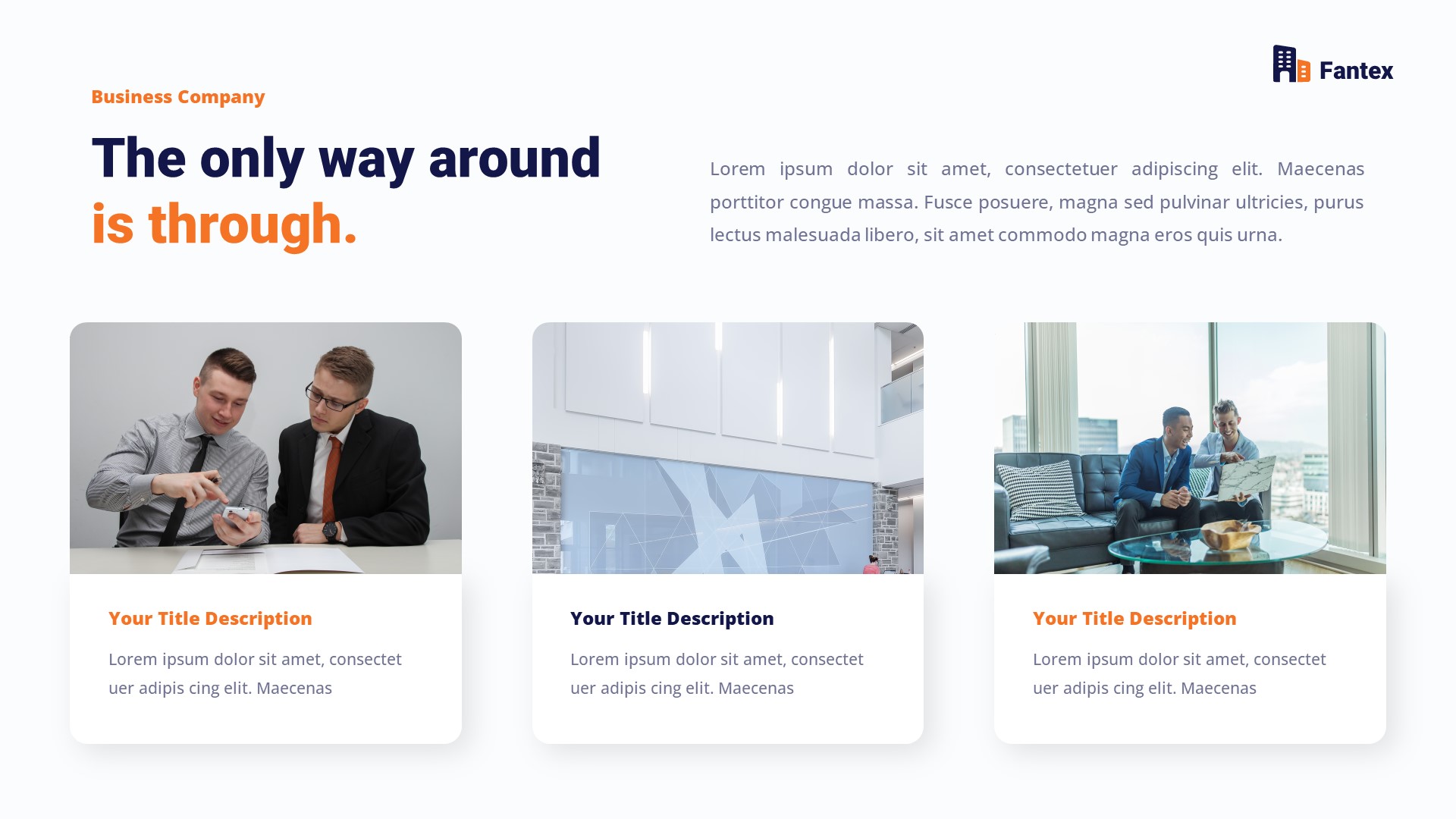 Fantex - Business Company Keynote Template by Enative | GraphicRiver