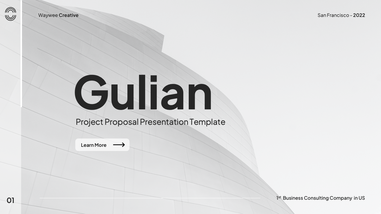 Gulian - Business Pitch Deck Keynote Template, Presentation Templates