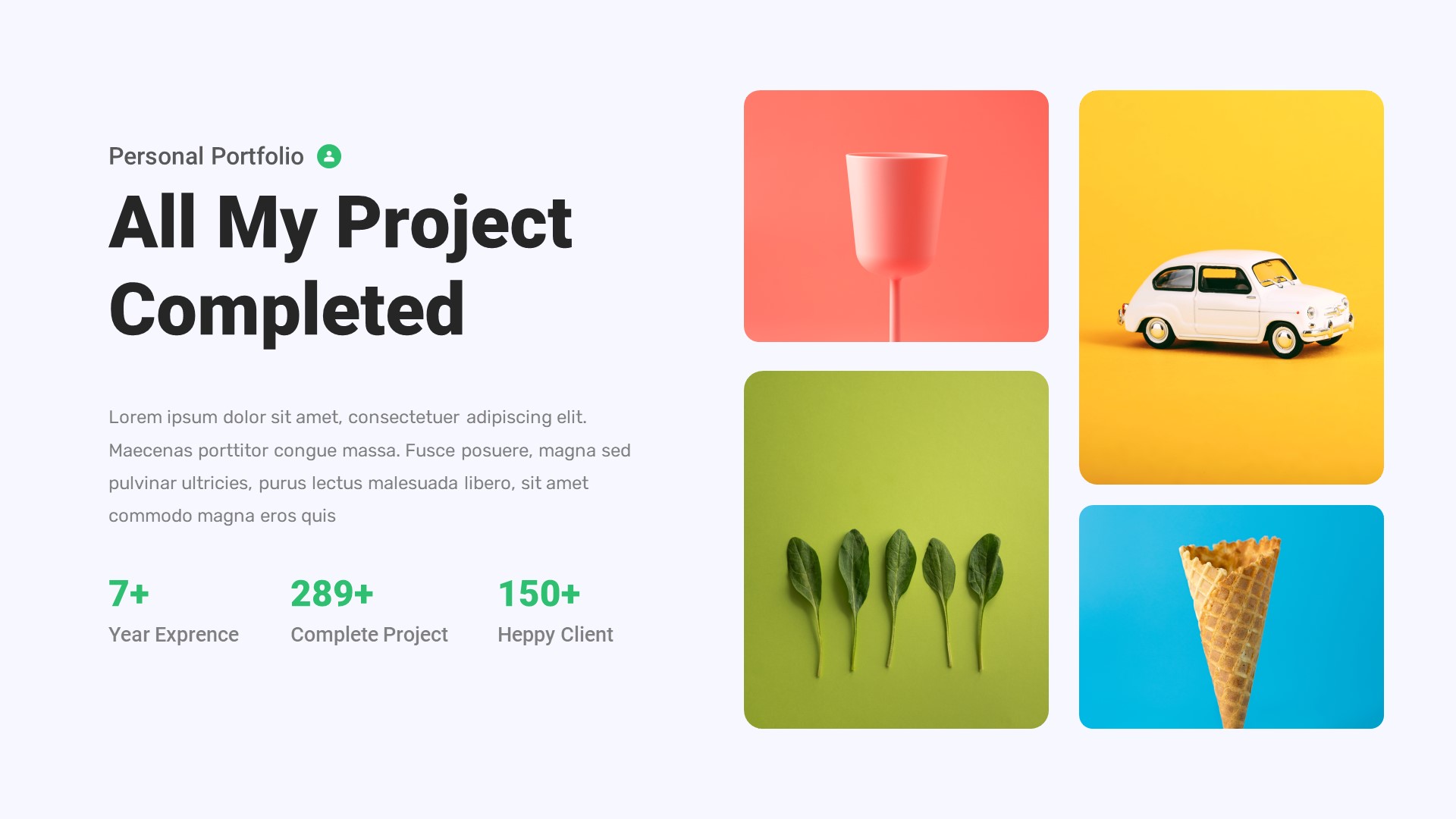 Personal Portfolio Google Slides Template, Presentation Templates ...