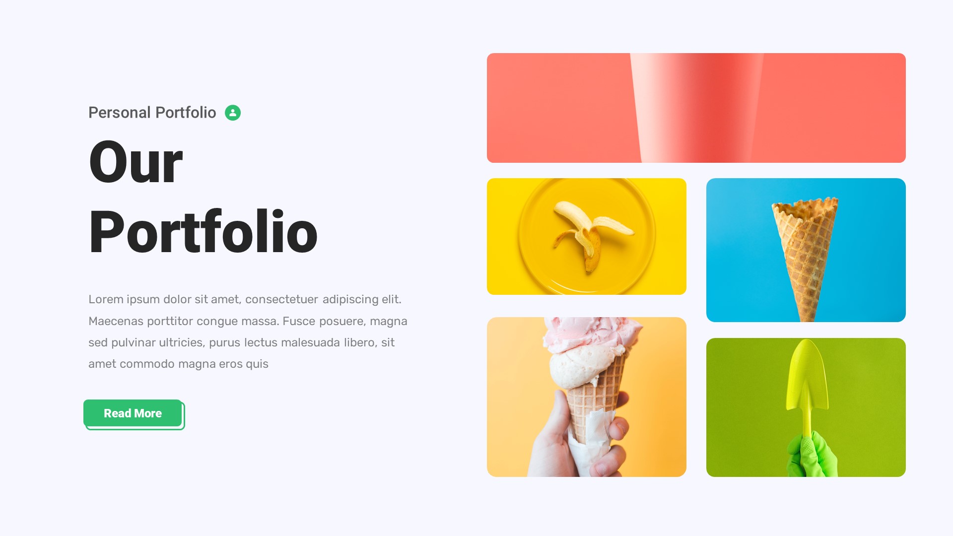 Personal Portfolio Google Slides Template, Presentation Templates ...