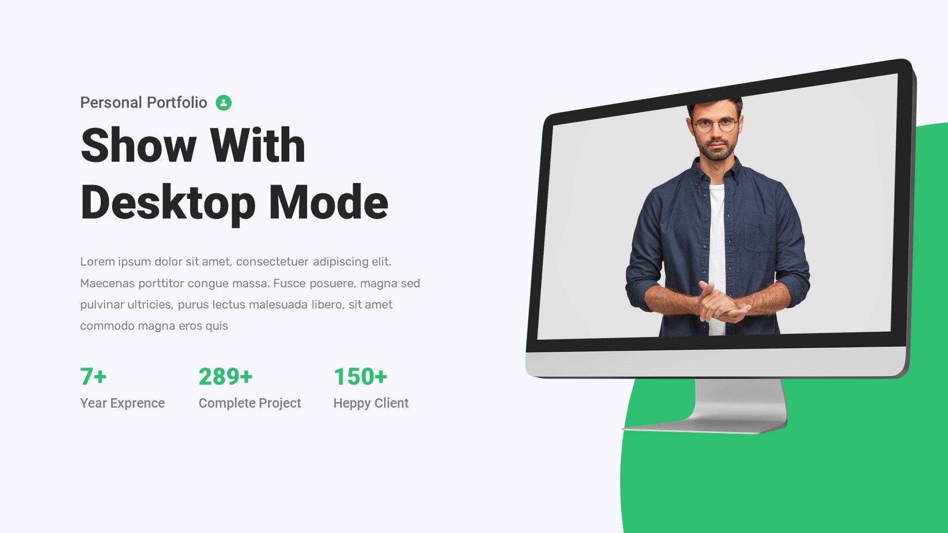 Personal Portfolio Google Slides Template, Presentation Templates ...