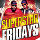Superstar Fridays Party Flyer, Print Templates | GraphicRiver