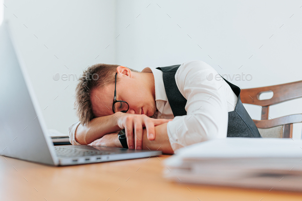 The Science of Sleep How Napping Improves Performance Stock Photo by ...