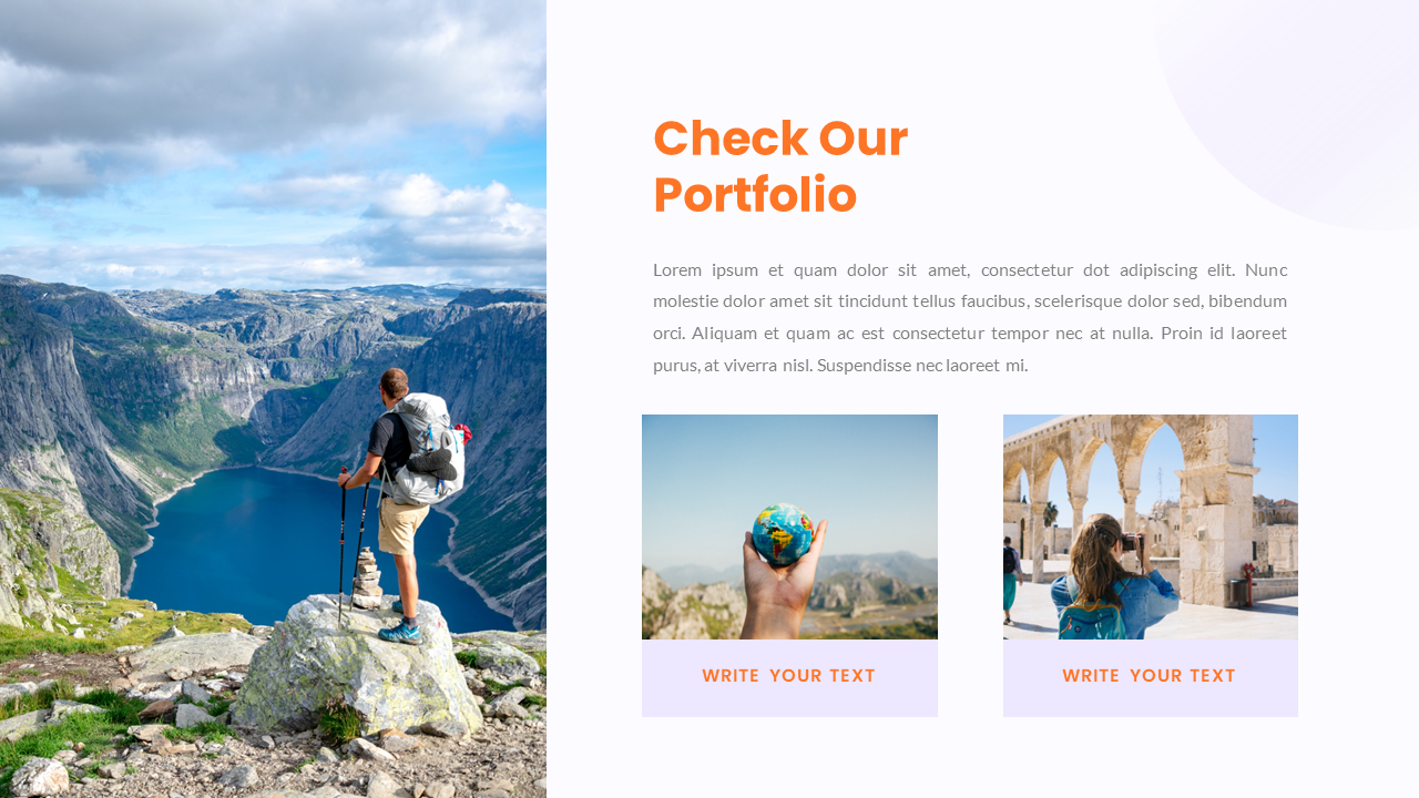 Trivella – Travel & Tourism Google Slides Template, Presentation Templates