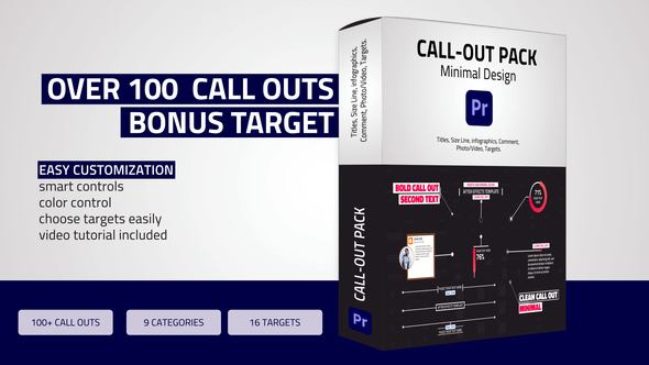 Unique Call - Outs Pack, Premiere Pro Templates | VideoHive