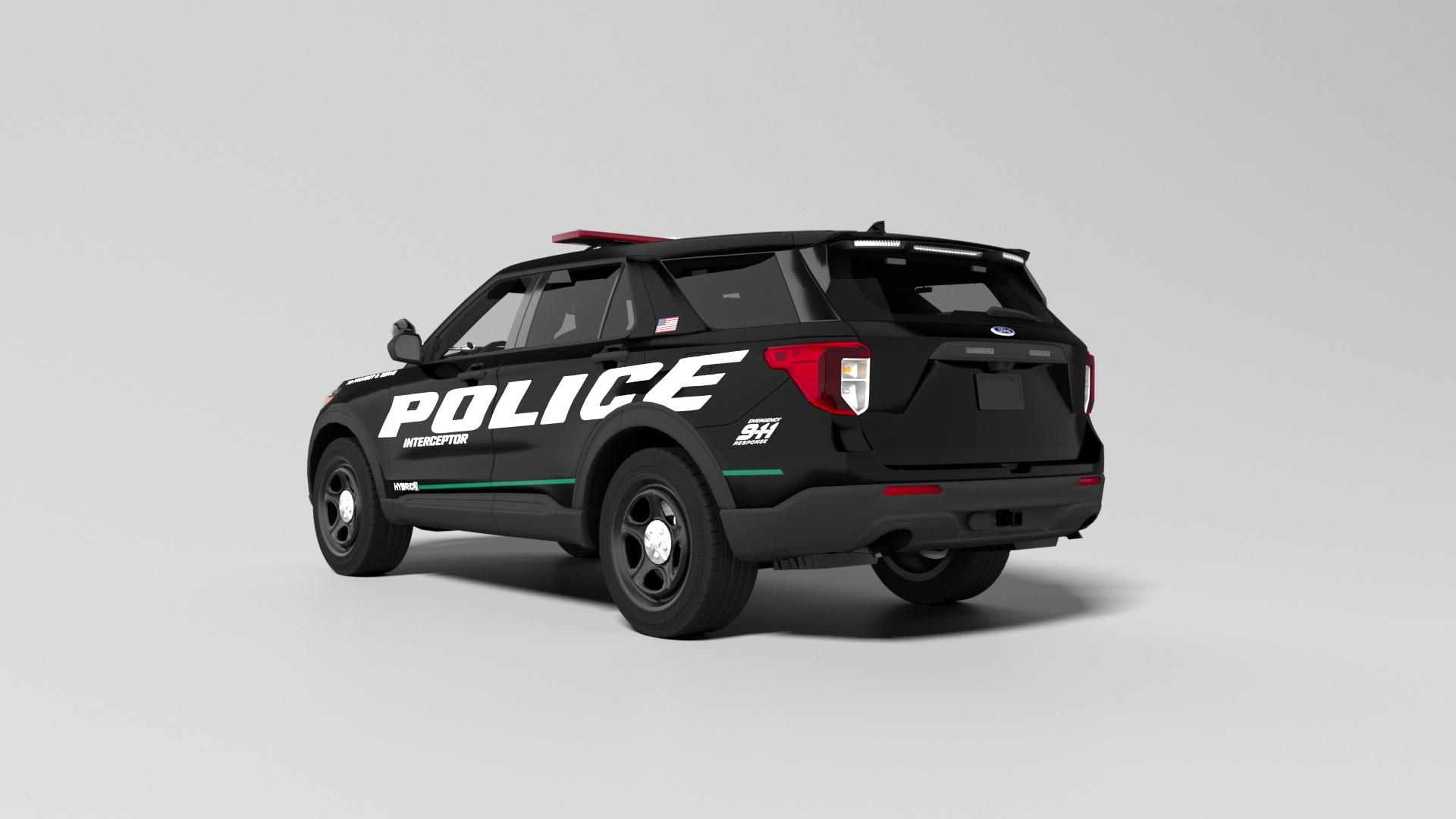 Ford Explorer Police Interceptor by ap_89 | 3DOcean