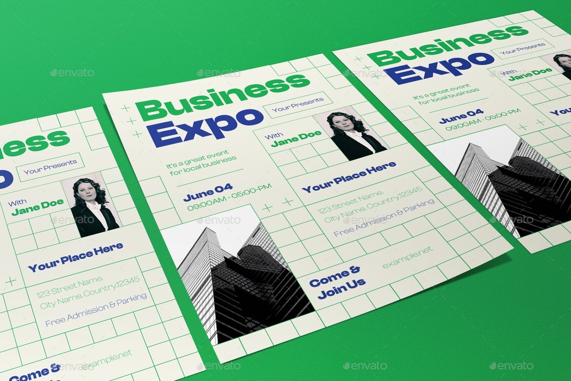 Beige Modern Business Flyer, Print Templates | GraphicRiver