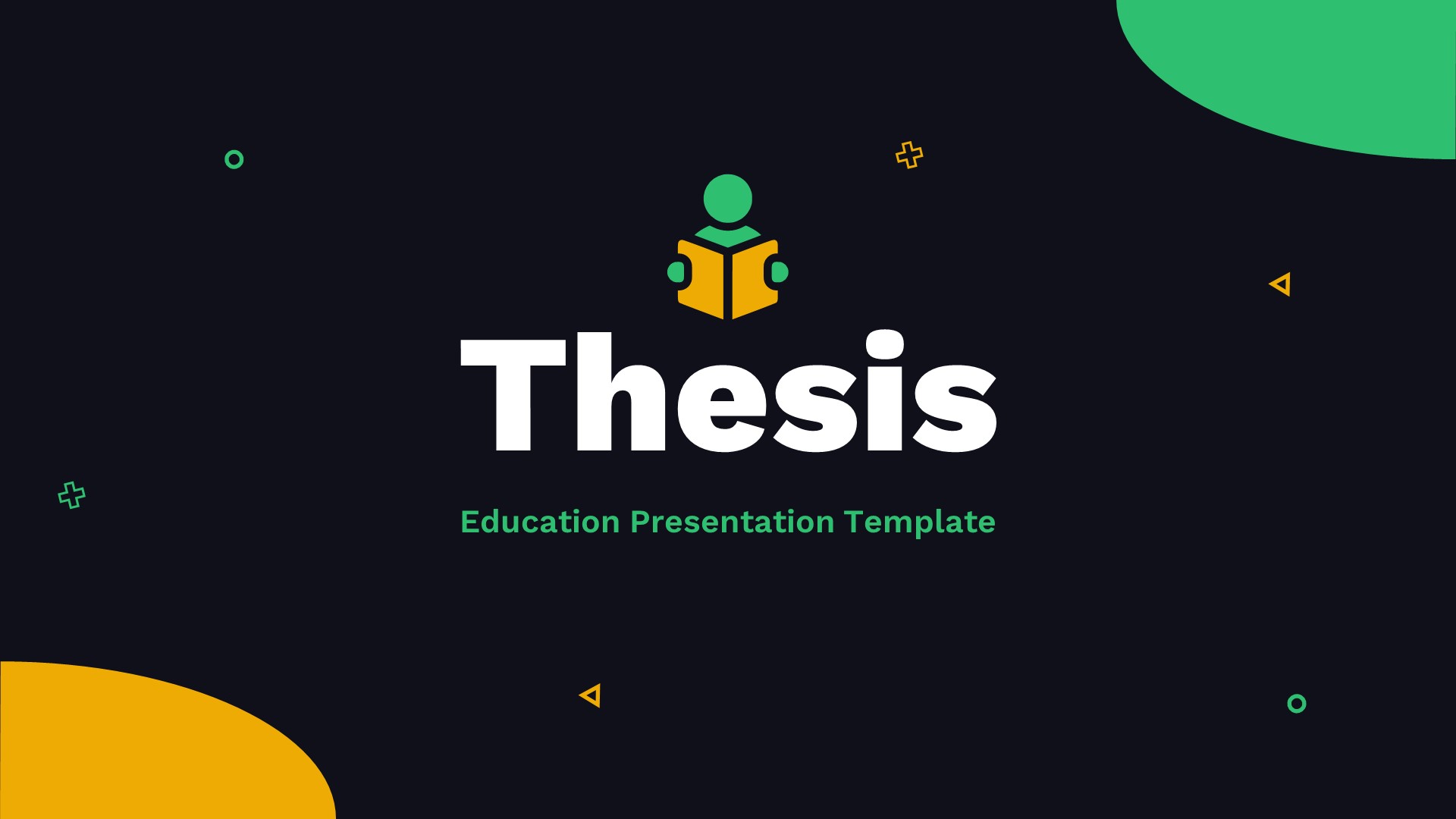 Thesis - Education Powerpoint Template, Presentation Templates ...