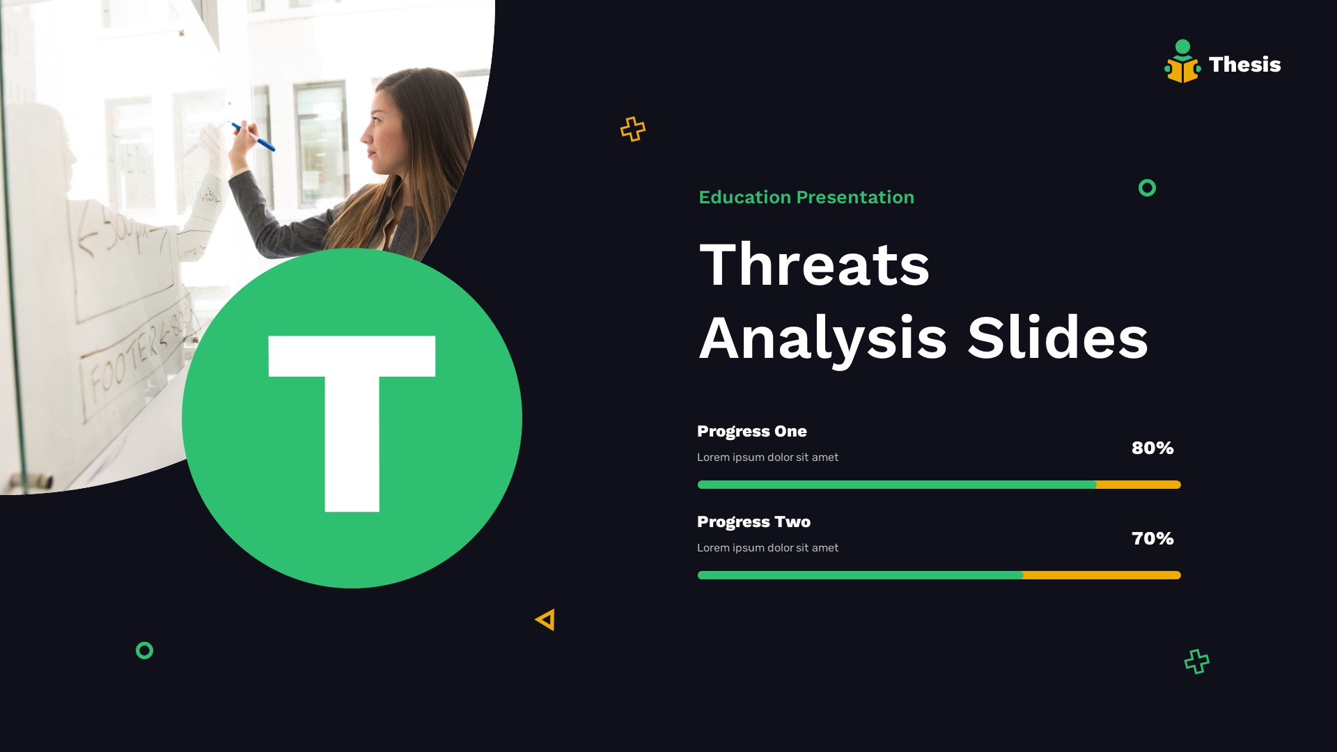 Thesis - Education Powerpoint Template, Presentation Templates ...