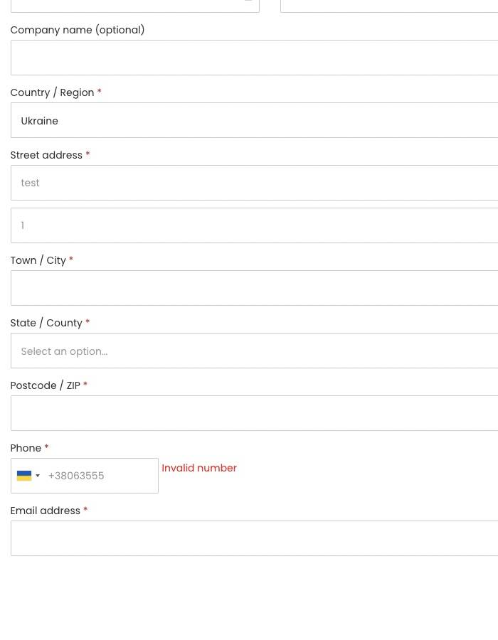 WooCommerce international phone input by alex91ckua | CodeCanyon