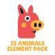 Animal Element Pack, Graphics | GraphicRiver