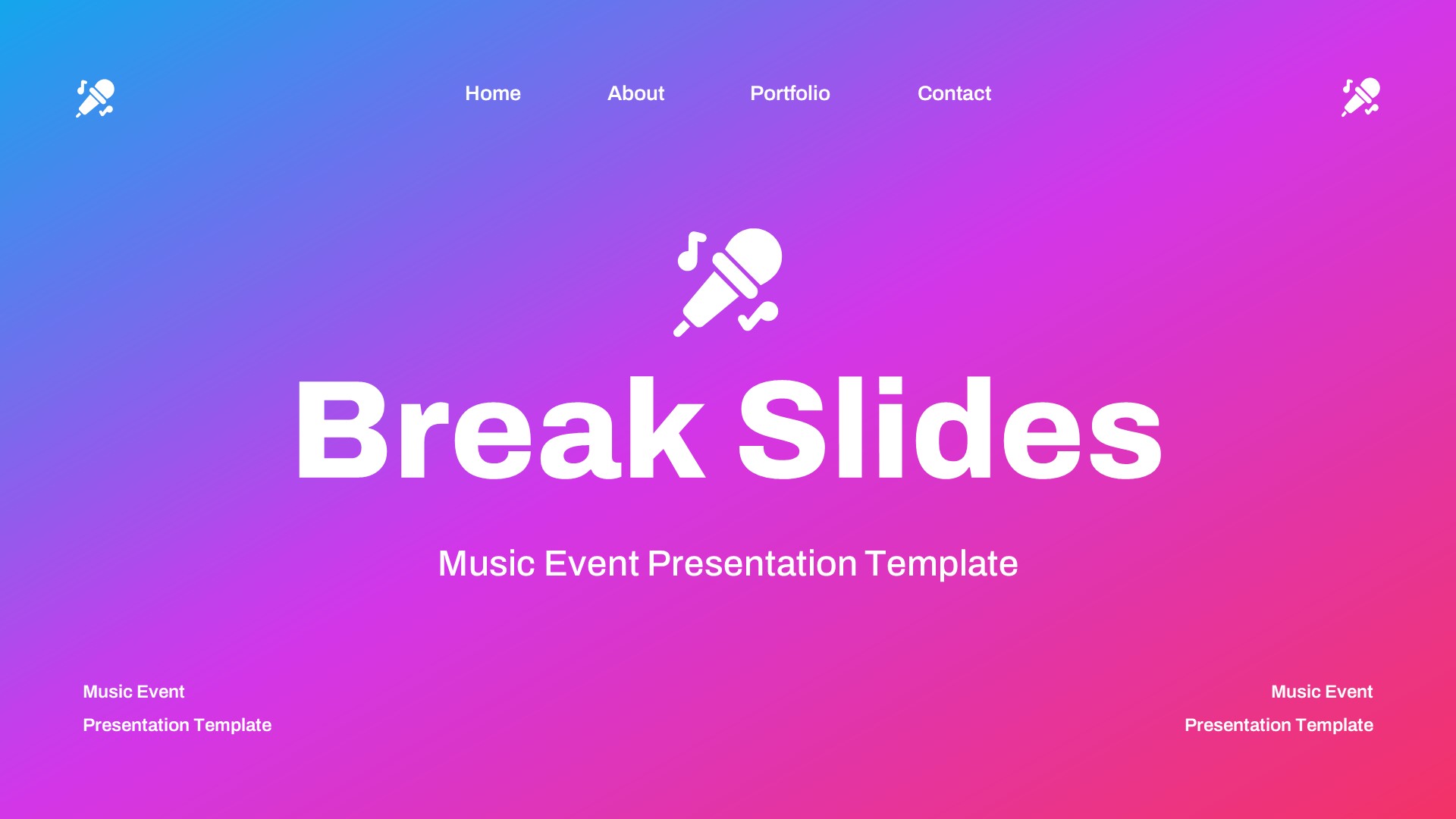 PARTY - Music Event Powerpoint Template, Presentation Templates ...