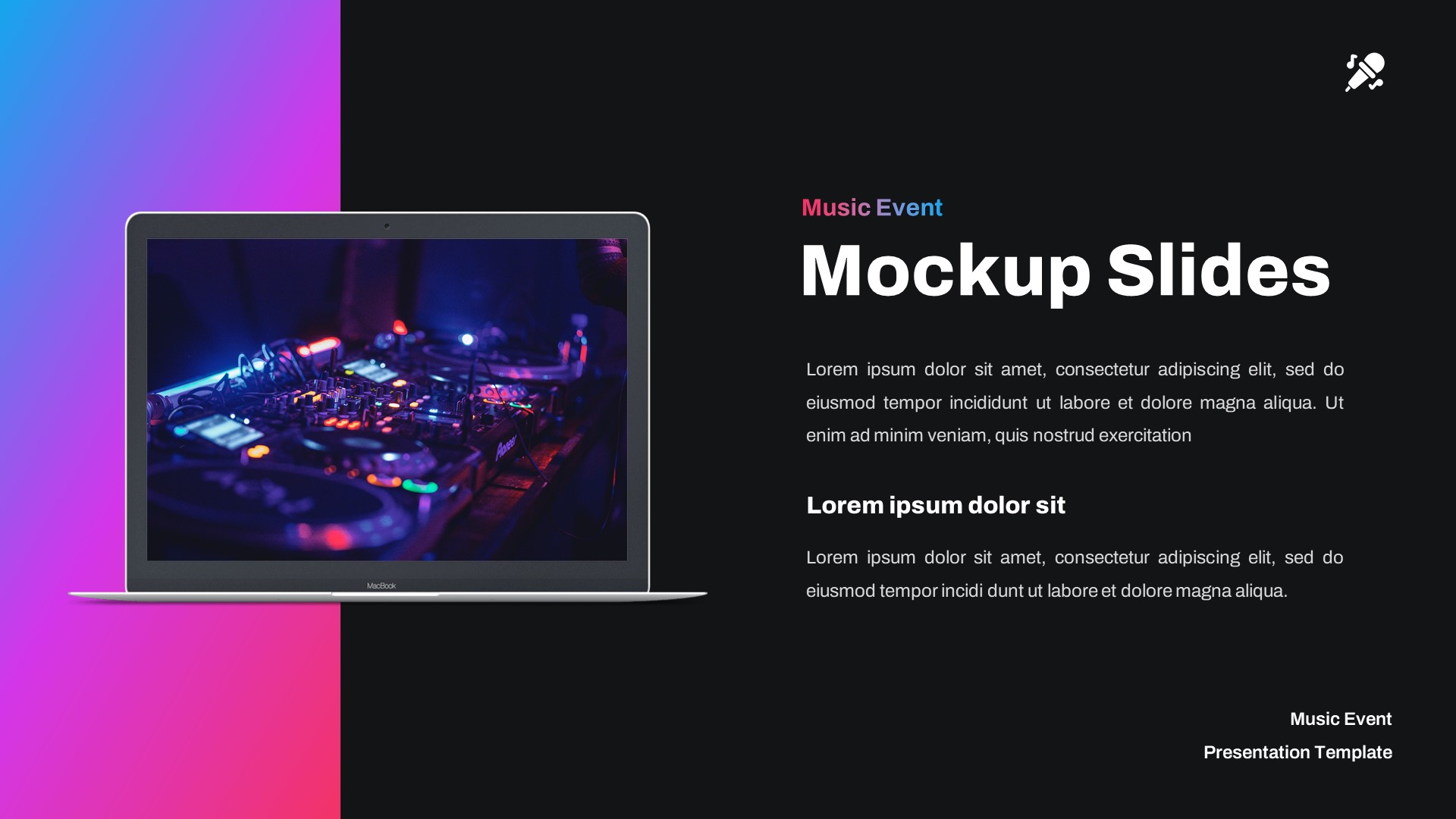 PARTY - Music Event Powerpoint Template, Presentation Templates ...