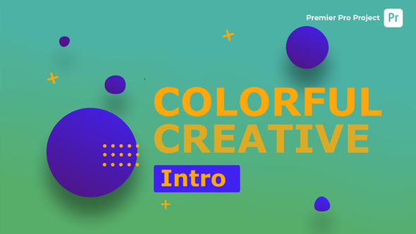 Colorful Creative Intro, Premiere Pro Templates | VideoHive