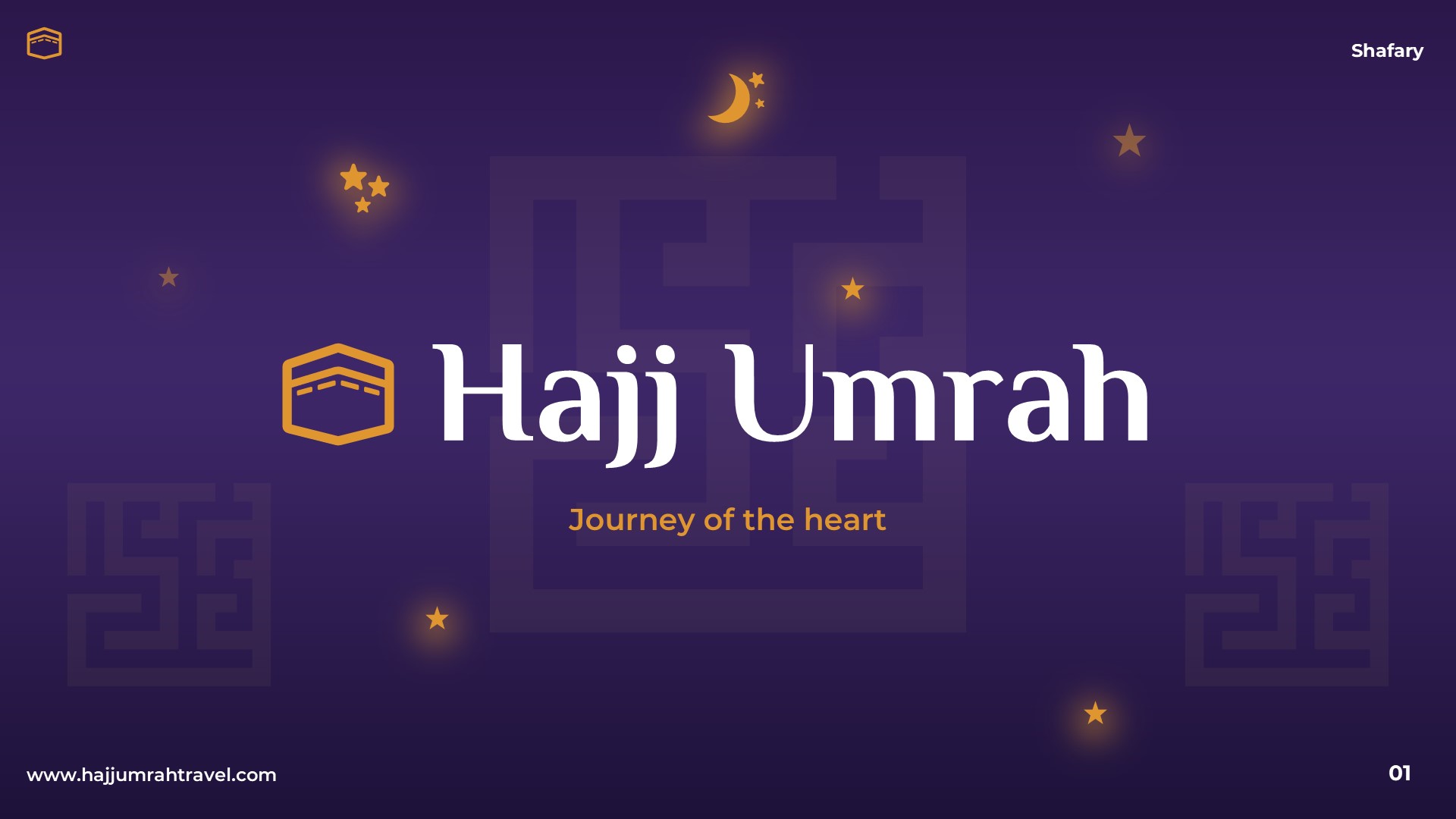 Shafary - Umrah & Hajj PowerPoint template, Presentation Templates